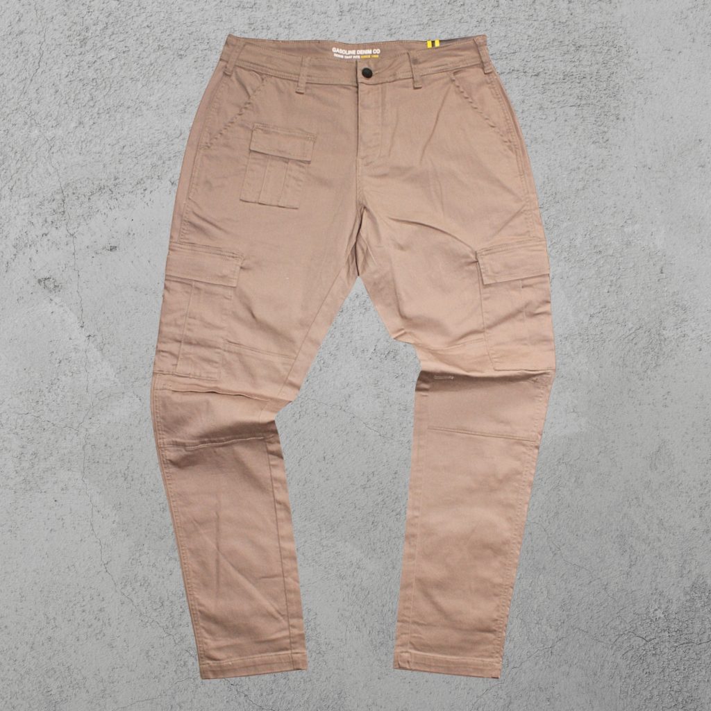 Stone Utility Cargo Pants – 8086 - Gasoline Denim Co